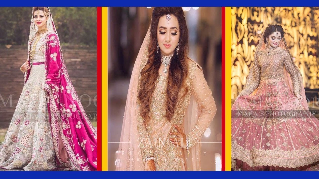 Walima Dresses Colour Combinations | Stylish Fancy Walima Dress Bridal ...
