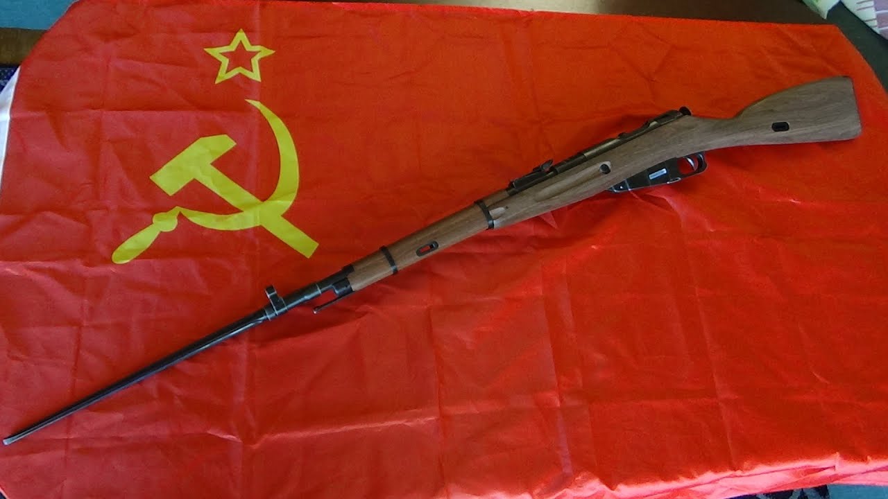 Mosin Nagant M1944, CO2 Airsoft Carbine - YouTube