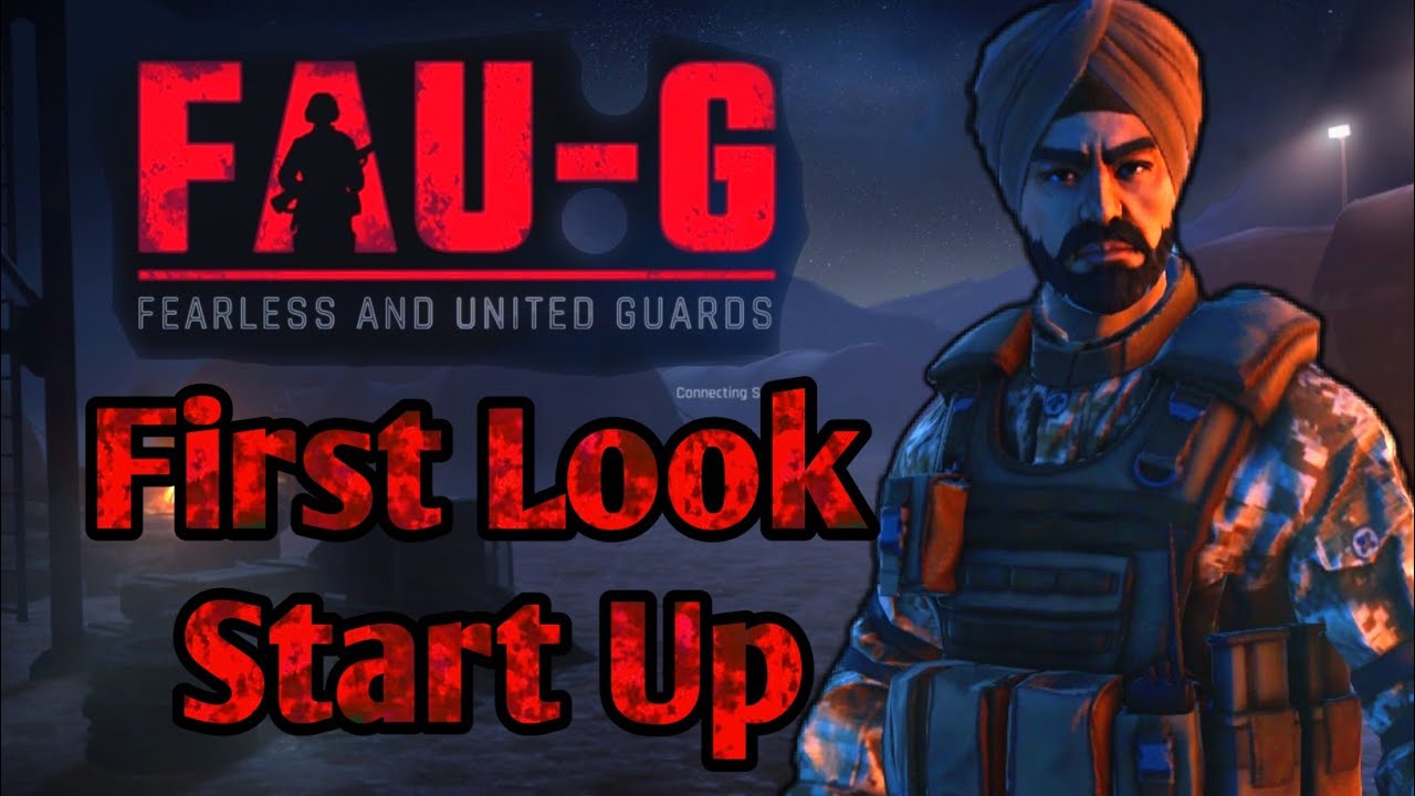 FAU-G Game First Look || FAU-G (Fearless and United Guards) Gameplay ...
