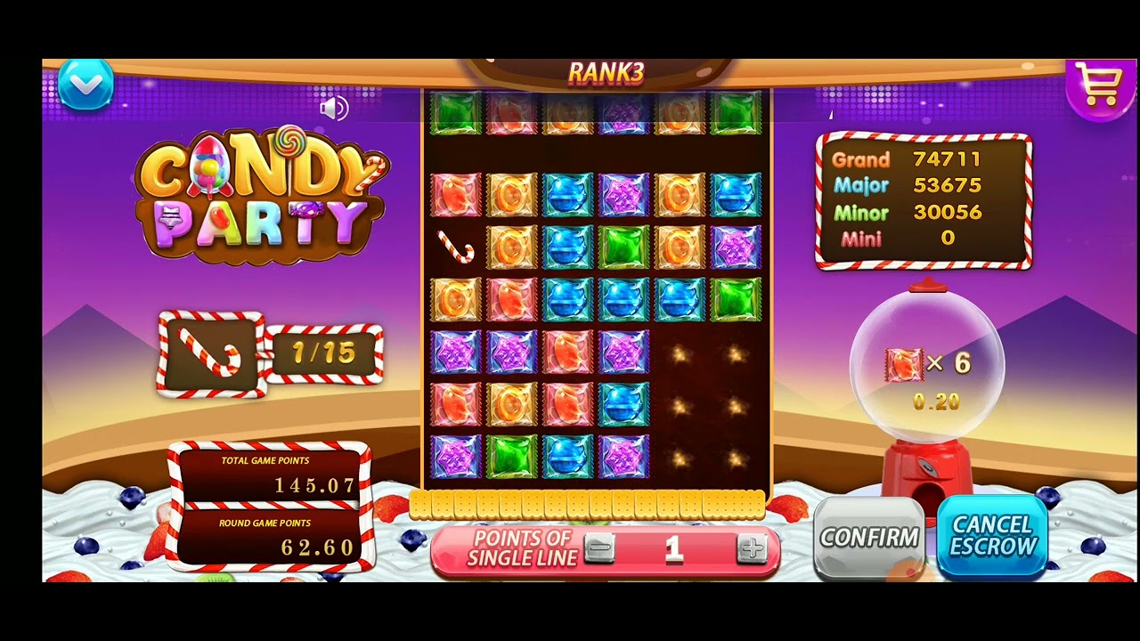 How to Play Candy Party Parang Candy Crush | Earn some money Epoch Game ...