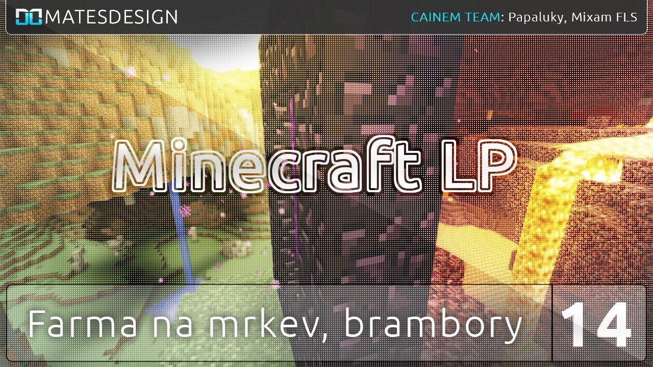 Minecraft LP | Farma na mrkev, brambory | #14 | MD | 1.4.5 | - YouTube