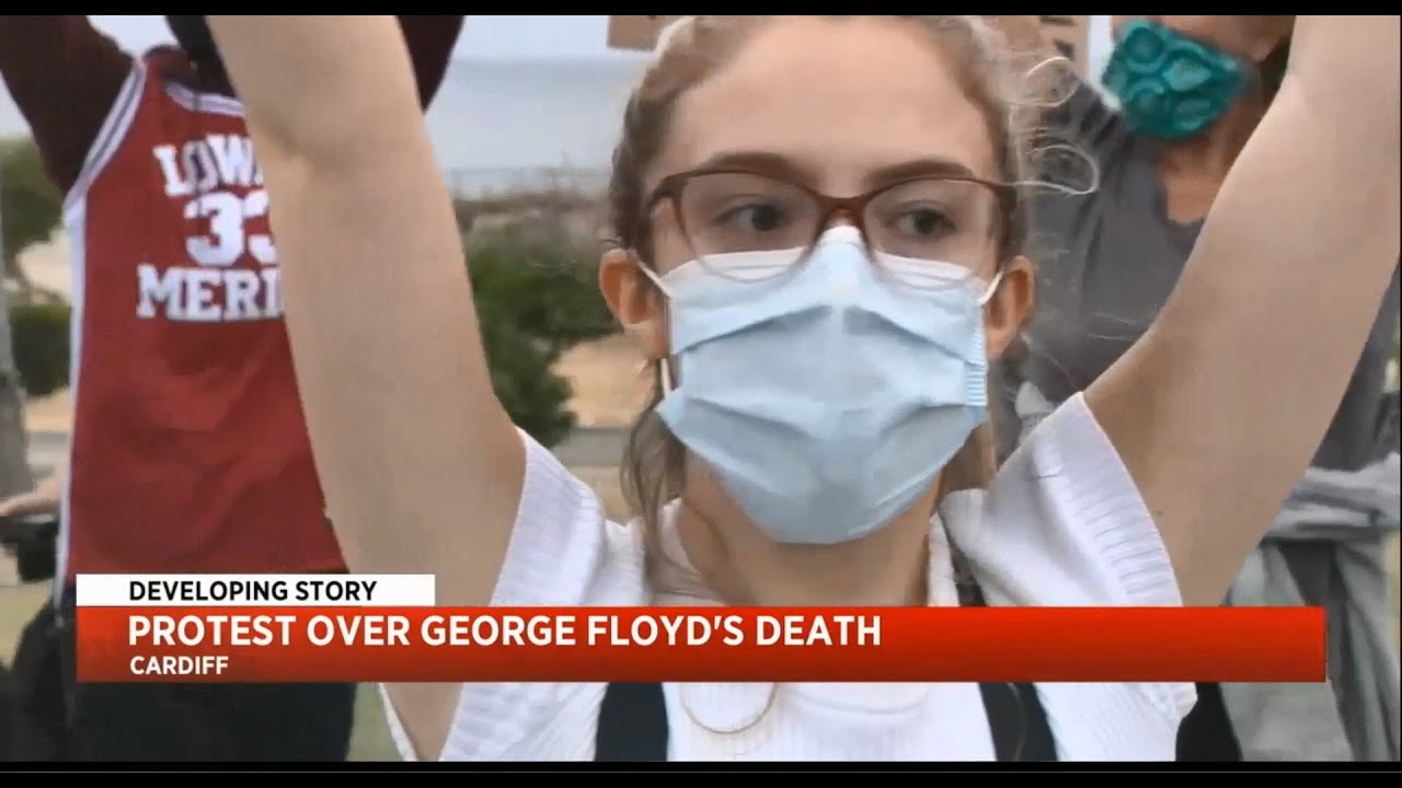 Cardiff Protest 6-4-2020 - YouTube