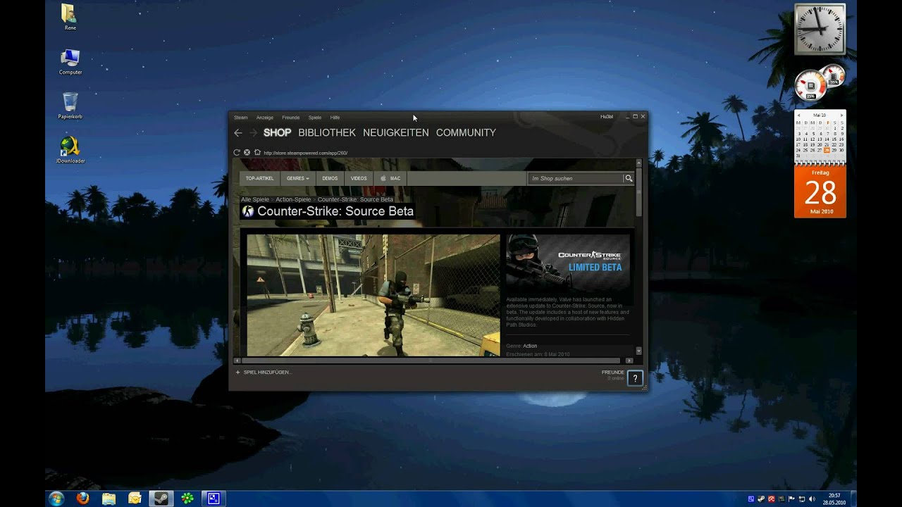 [Howto] Counter-Strike Source Beta installieren/downloaden mit PacSteam ...