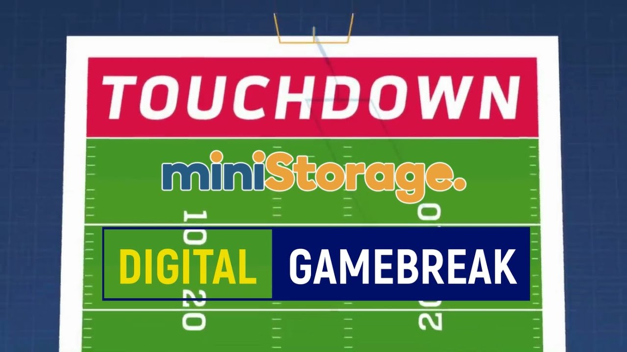 Touchdown! miniStorage Digital Gamebreak! - YouTube