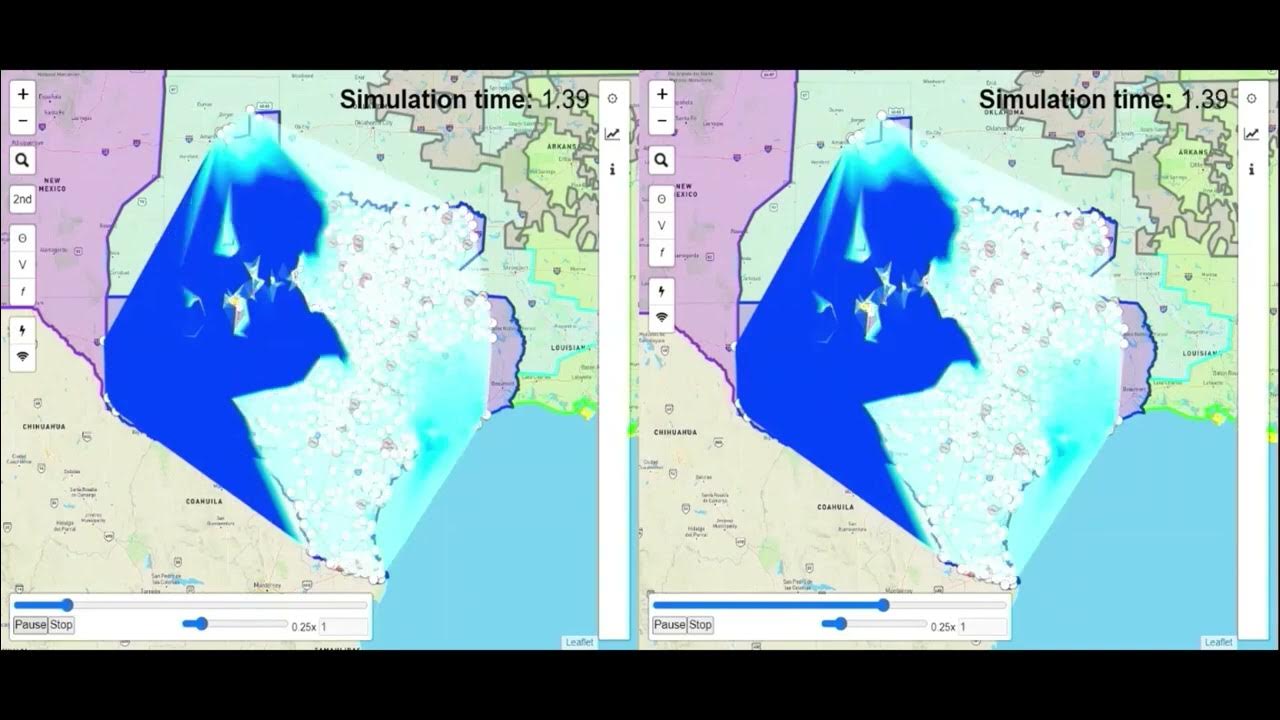 CURENT LTB Demo: False Data Injection Attack (FDIA) on the synthetic ERCOT system (2021 Version ...