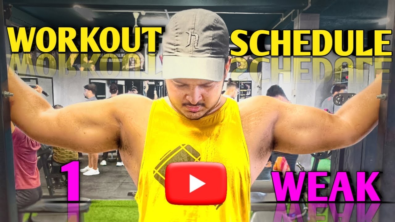 Workout Schedule Kya H Workout Schedule Kya H
