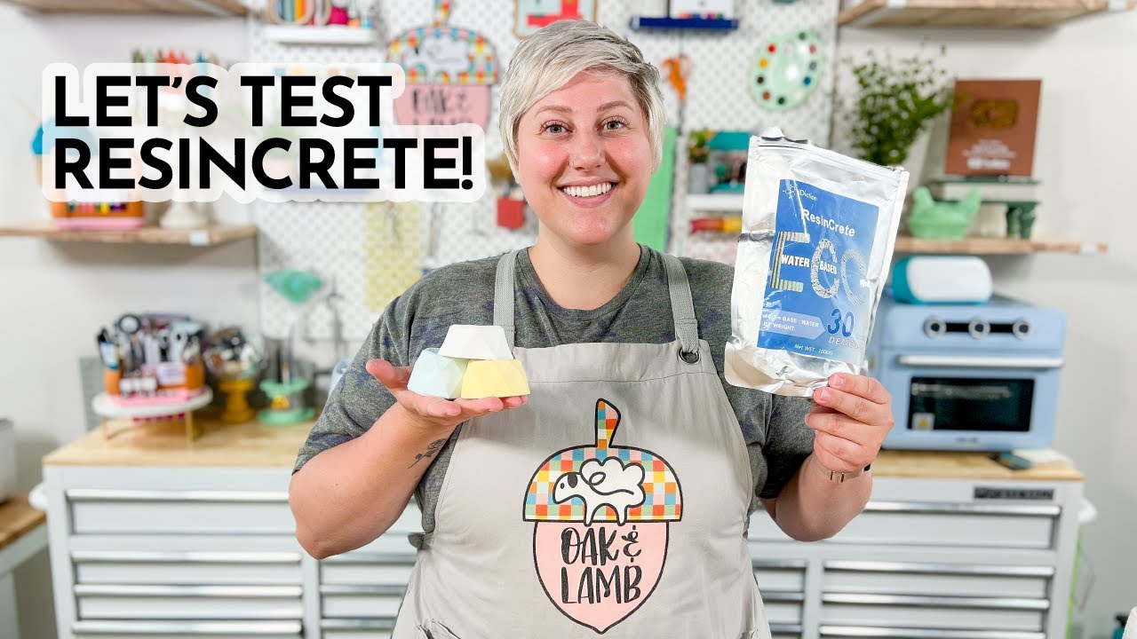 Testing The HOTTEST New Craft Product - ResinCrete! - YouTube