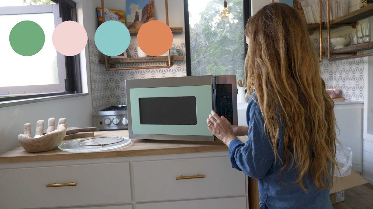 Heating things up with a COLORFUL Microwave - YouTube