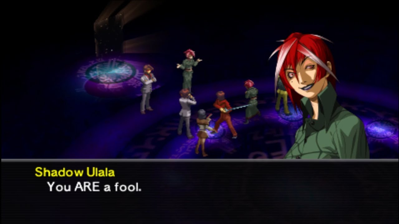 Persona 2 Eternal Punishment (PSP): Shadow Ulala and Katsuya - YouTube