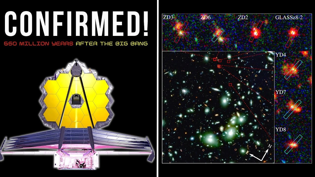 Confirmed! James Webb Telescope Spots Baby Galaxies 650 Million Years ...