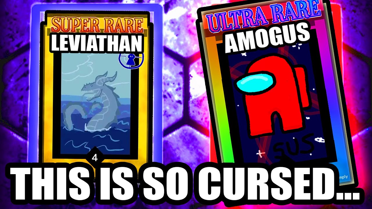 THIS GAME LETS YOU MAKE YOUR OWN CARDS!!! (Monster Cards) - YouTube