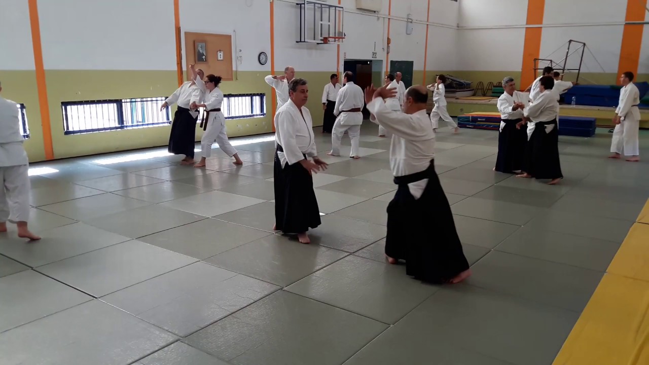 Aikido: Yokomen Kokyu Ho - YouTube