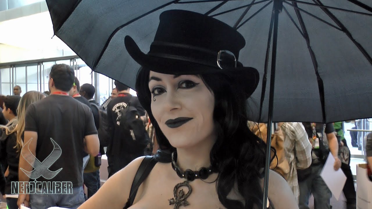 STEAMPUNK DEATH! Sandman Cosplay at the New York Comic Con 2013 - YouTube