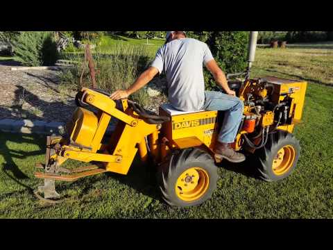 J I Case, Davis Mini-Sneaker Vibratory Plow - YouTube