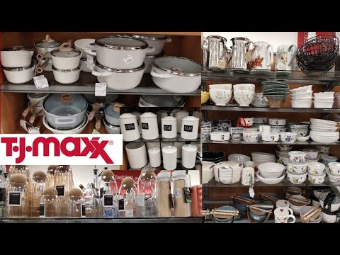 TJ MAXX KITCHEN AND DINING ESSENTIALS | TJ MAXX SHOP WITH ME ...