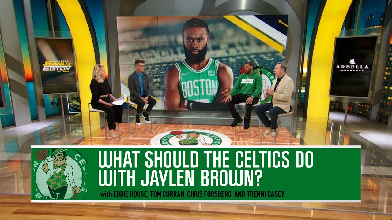 What should the Celtics do with Jaylen Brown? Eddie House dismisses ...