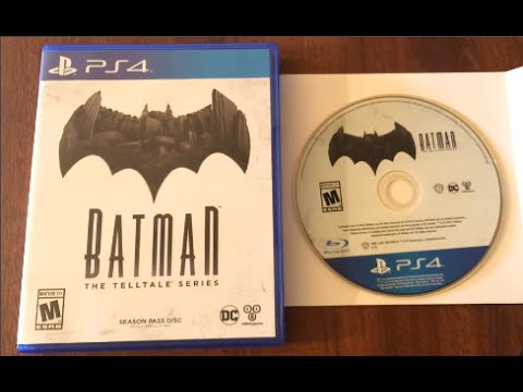 Batman The TellTale Series (PS4) Unboxing! - YouTube