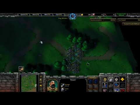 Custom Castle Defense (Warcraft 3) Reforged #2 (Hero Gameplay) - YouTube