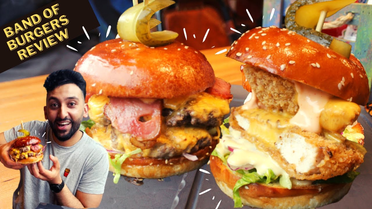 LONDON BURGERS! I DID NOT EXPECT THIS! - BAND OF BURGERS - CAMDEN - YouTube