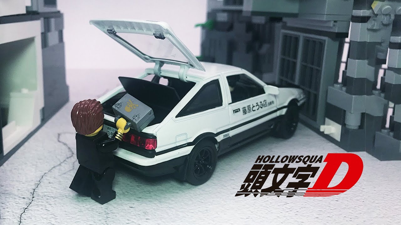 Lego Initial D | Lego Stop Motion | Cartoon For Kids - YouTube