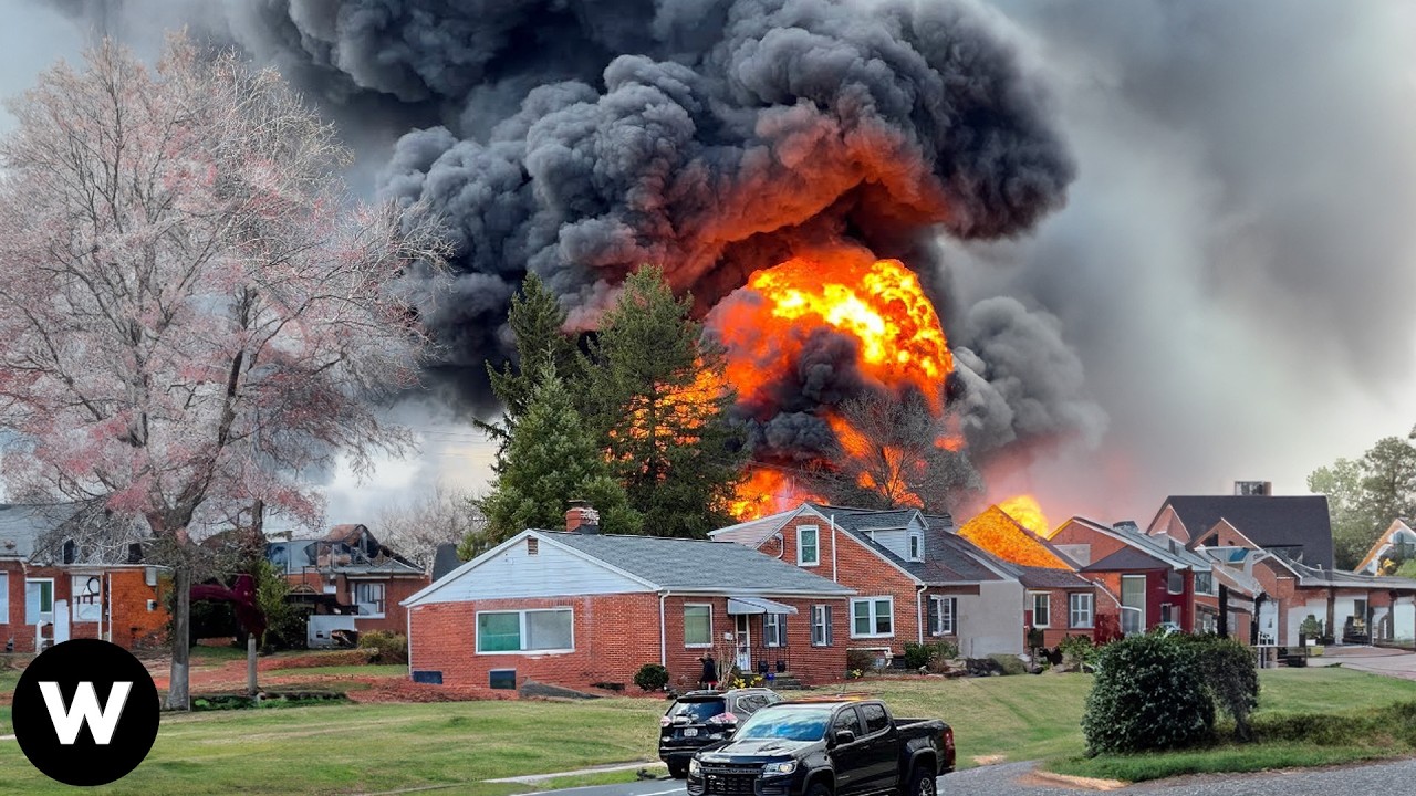 Tragic! Shocking And Devastating Of Catastrophic Failures Filmed Second ...