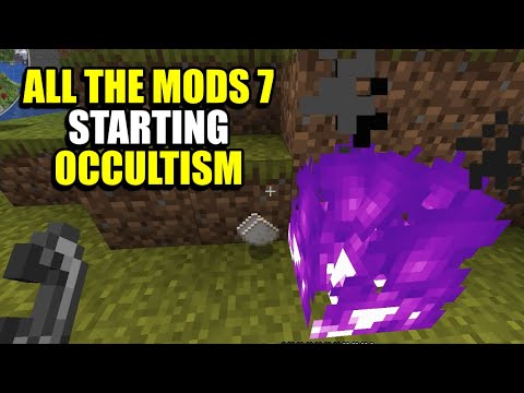 Ep6 Starting Occultism - Minecraft All The Mods 7 Modpack - YouTube