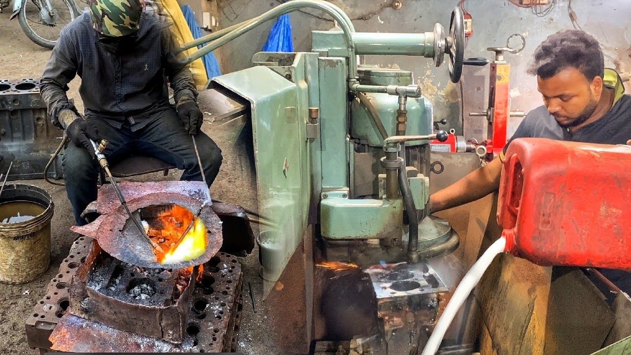 Reconditioning of Engine Block and Complete procedure of Boring and ...