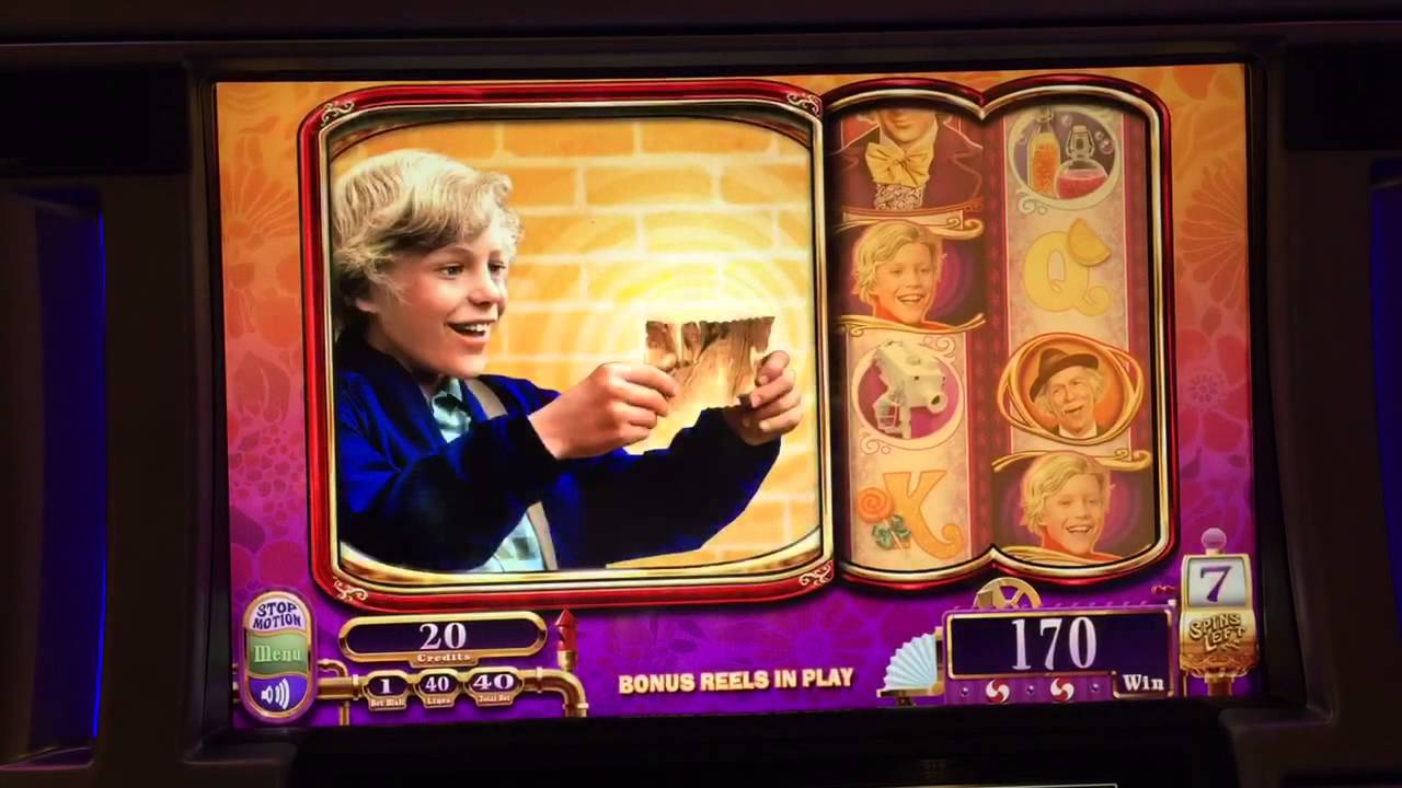 Willy Wonka and The Chocolate Factory SLOT MACHINE BONUS - YouTube