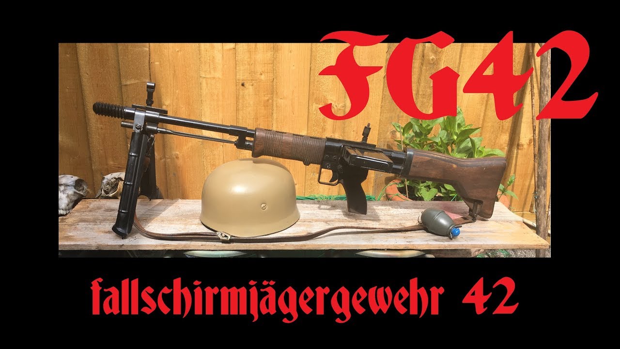 FG42 - Fallschirmjägergewehr Replica - YouTube