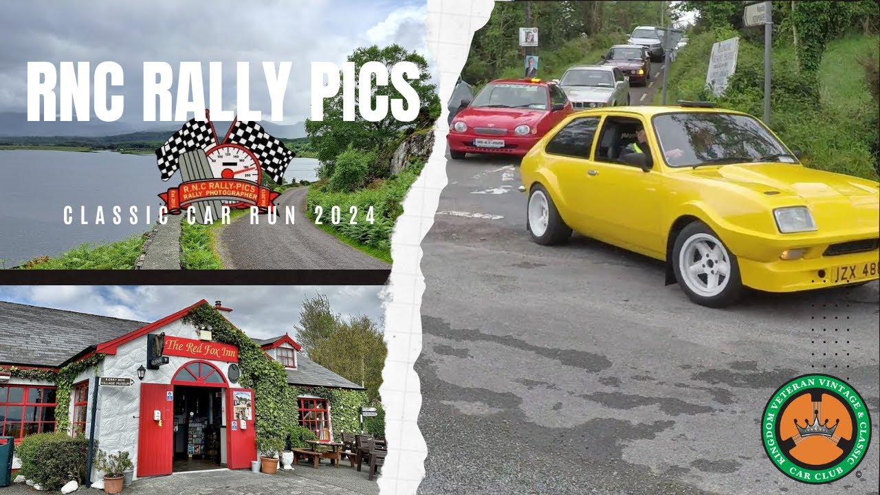 Caragh Lake Classic Car Run 2024 (KVVCCC - RNC Rally Pics) - YouTube