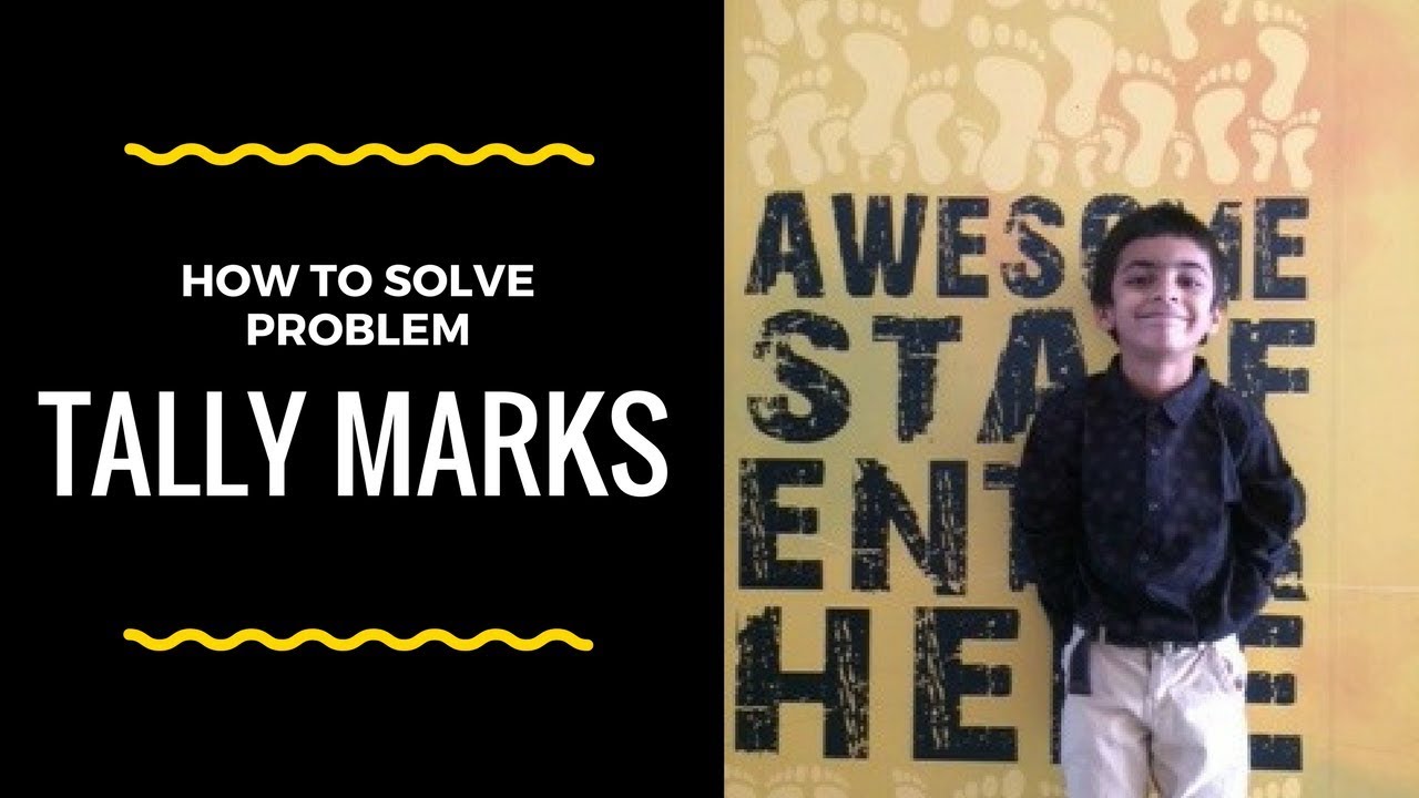 Lesson On Counting With Tally Marks - YouTube