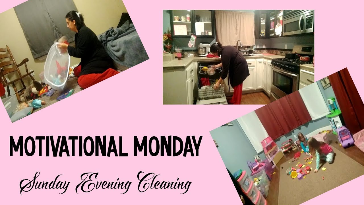 Motivational Monday//Sunday Evening Cleaning//Cleaning Standards - YouTube