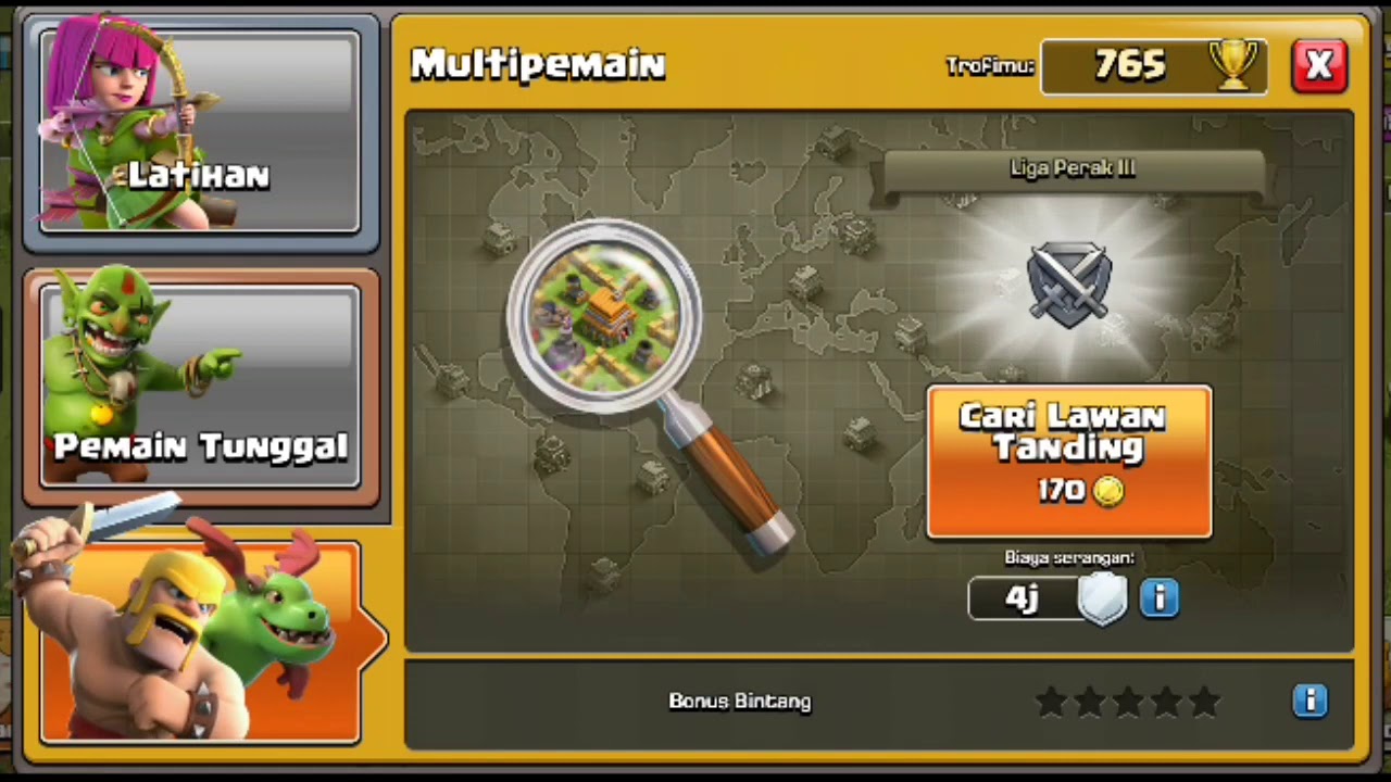 Permainan COC pertama ku :) - YouTube