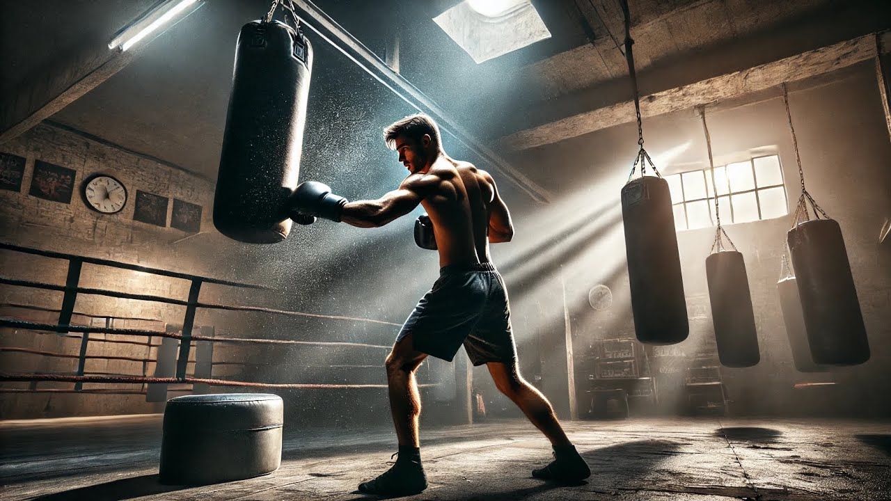 Boxing Combination 1-1-2-1 - YouTube