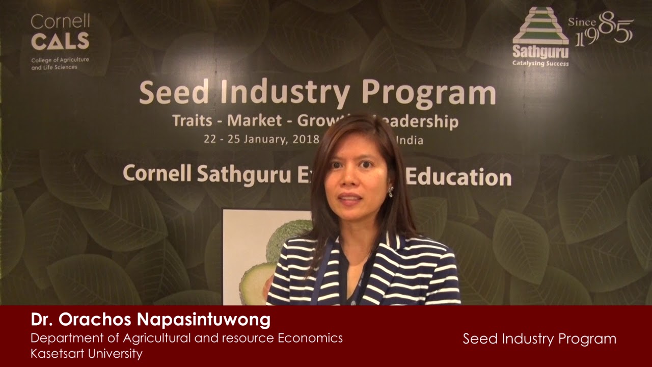 Cornell Sathguru Seed Industry Program - Past participant feedback ...