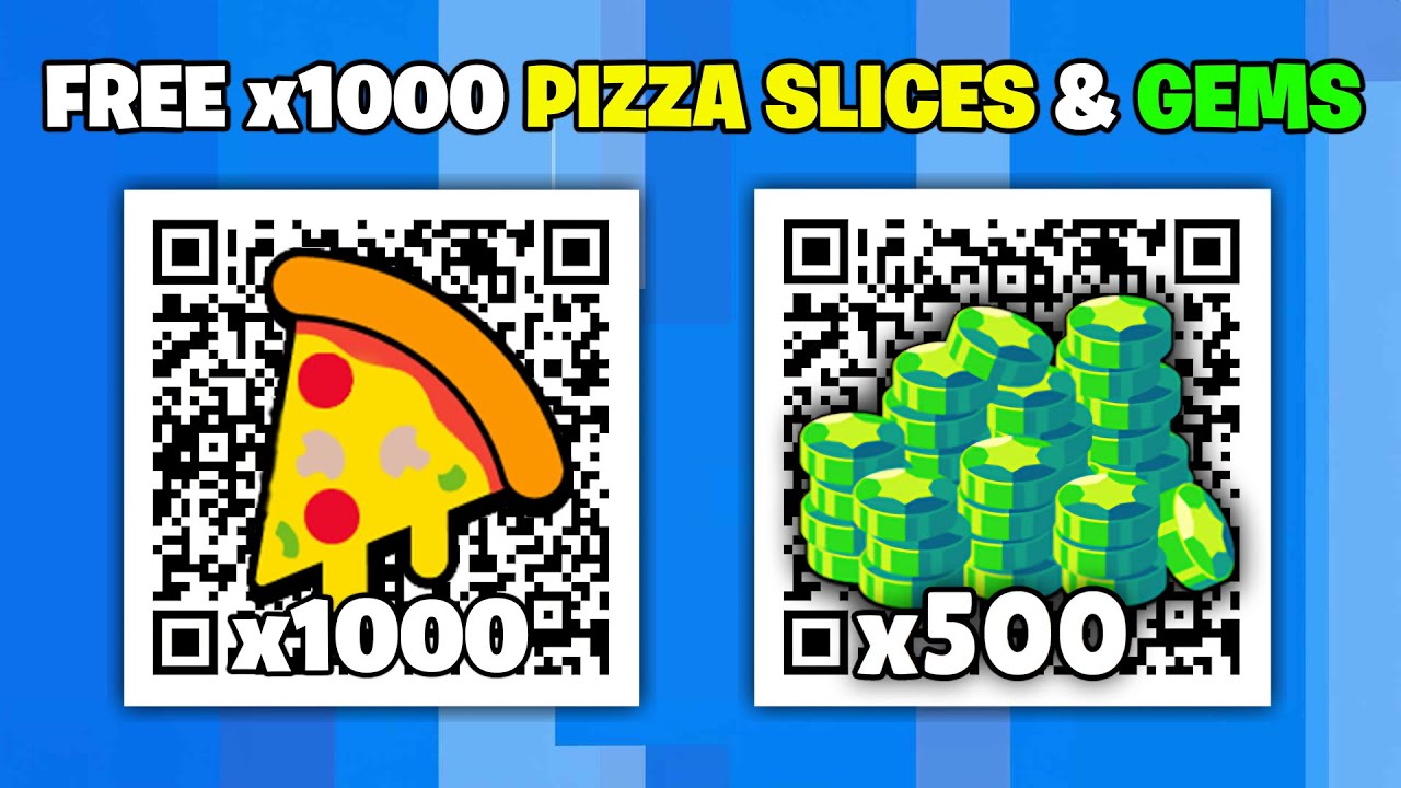 FREE! x1000 PIZZA SLICES 🎁 PIZZA PLANET QR CODES🥳 BRAWL STARS QR CODES ...