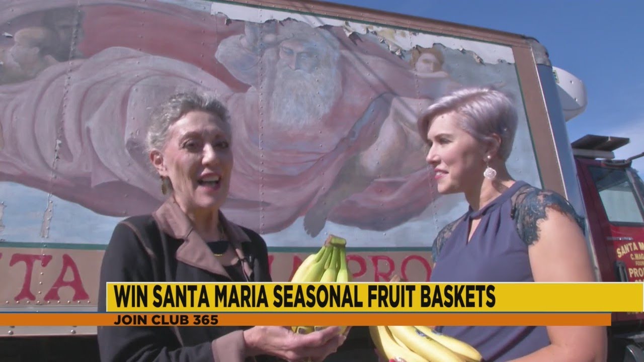 Win Santa Maria fruit baskets and more when you join Club 365 - YouTube