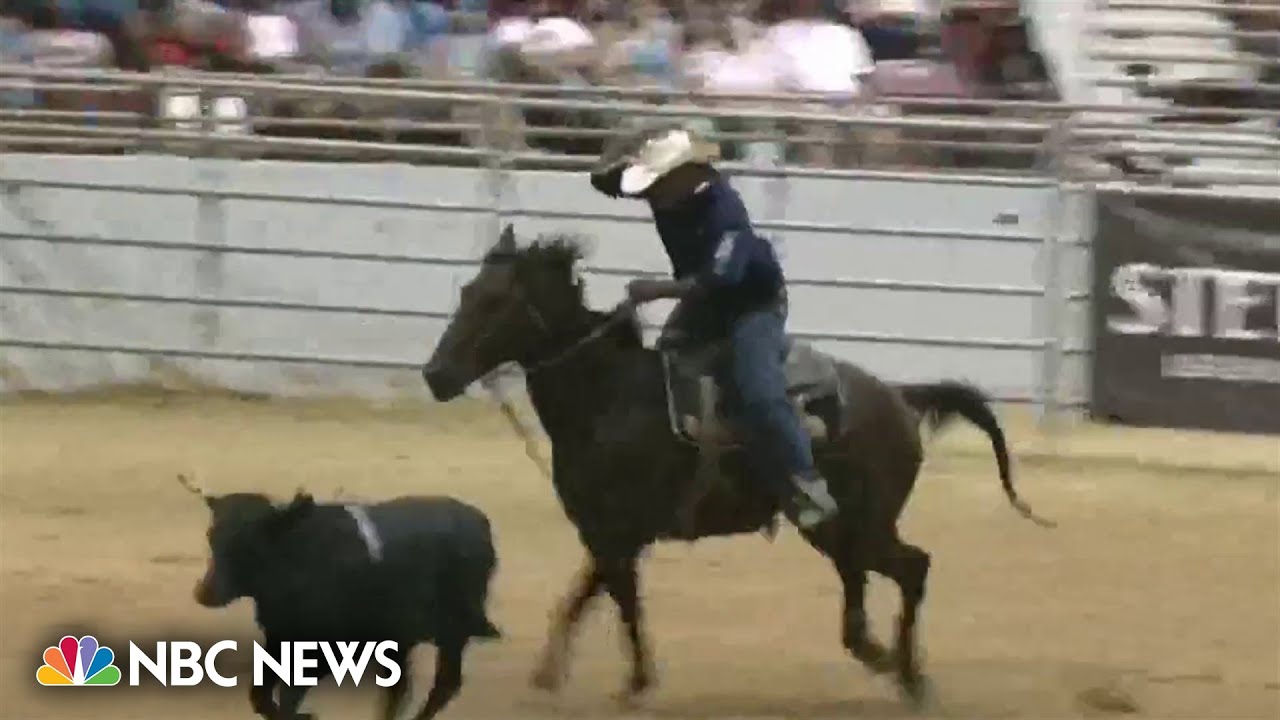 Black rodeo honors Black cowboys from the Old West - YouTube