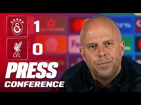 Arne Slot Post-Match Press Conference | Galatasaray 1-0 Liverpool | CL R16