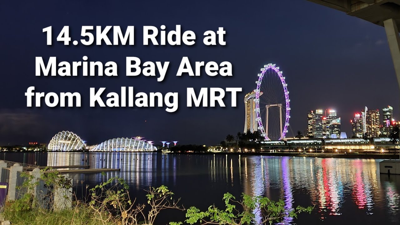 3sixty 14.5km Marina Bay Loop, counterclockwise from Kallang MRT ends ...