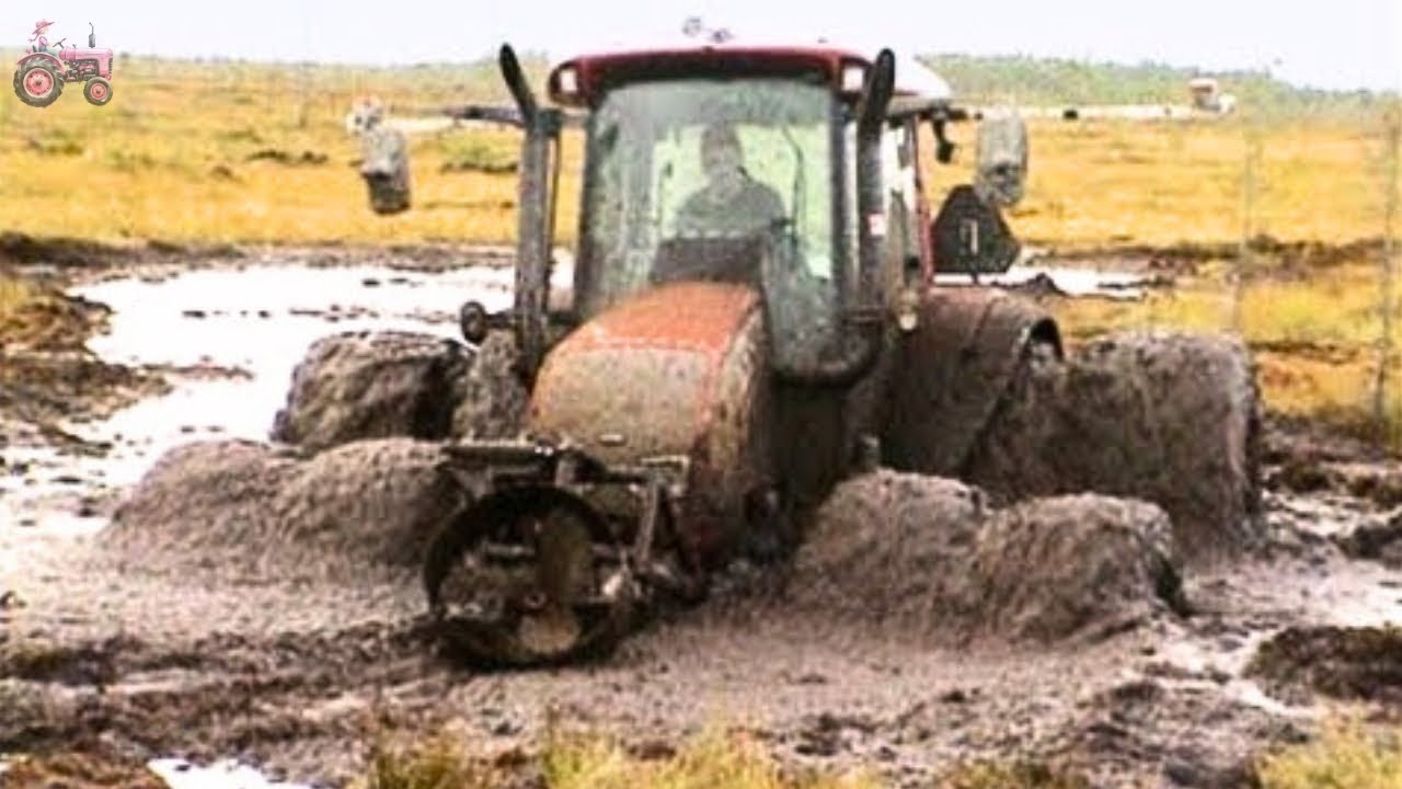 Extreme Tractor Fails in Deep Mud | Unbelievable Recovery Moments ...
