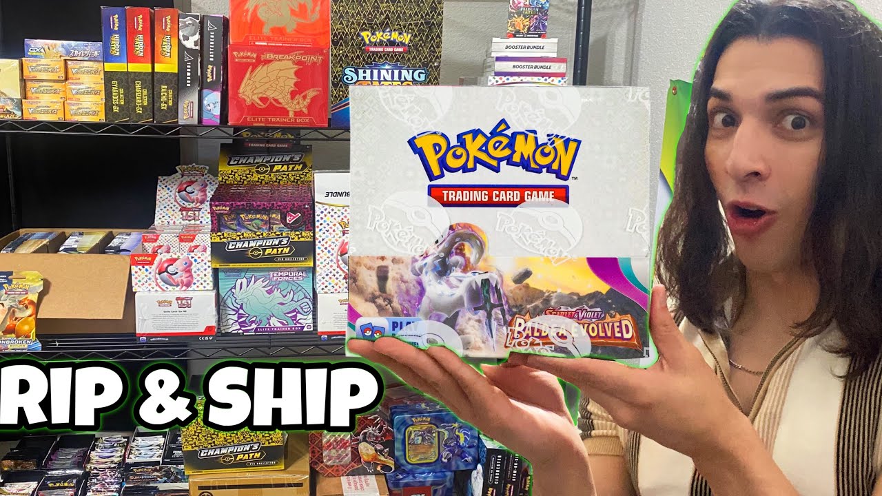 Huge Pokemon RESTOCK & Singles - LIVE TCG STORE 🔴 - YouTube