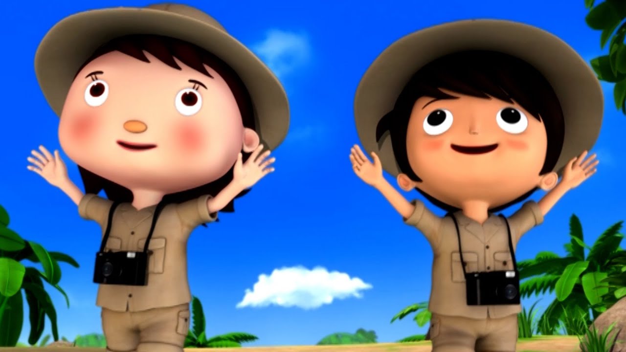 🦁 Roaring Fun! Going for a Lion Hunt | ⭐ Nursery Rhymes for Babies ...