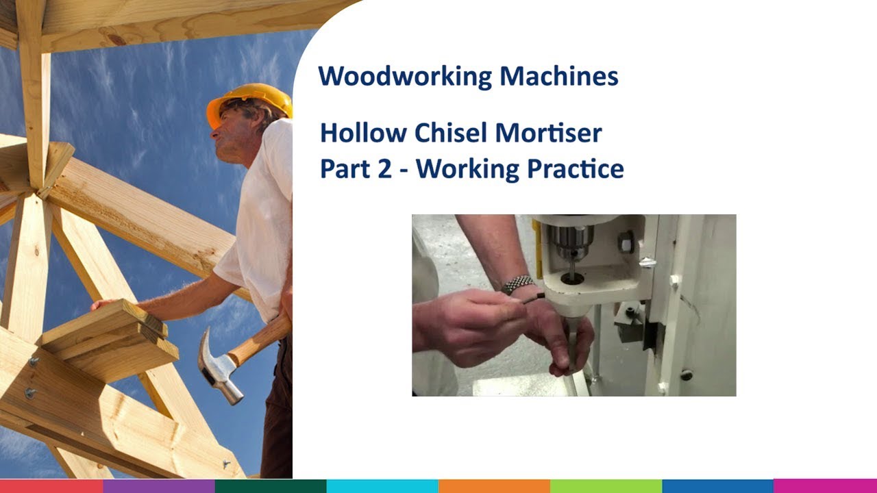 Hollow Chisel Mortiser - Part 2 Working Practice - YouTube