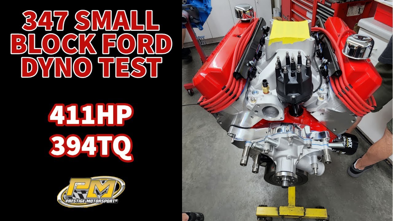 Ken's 347 Ford Dyno Testing for his '66 Bronco at Prestige Motorsports ...