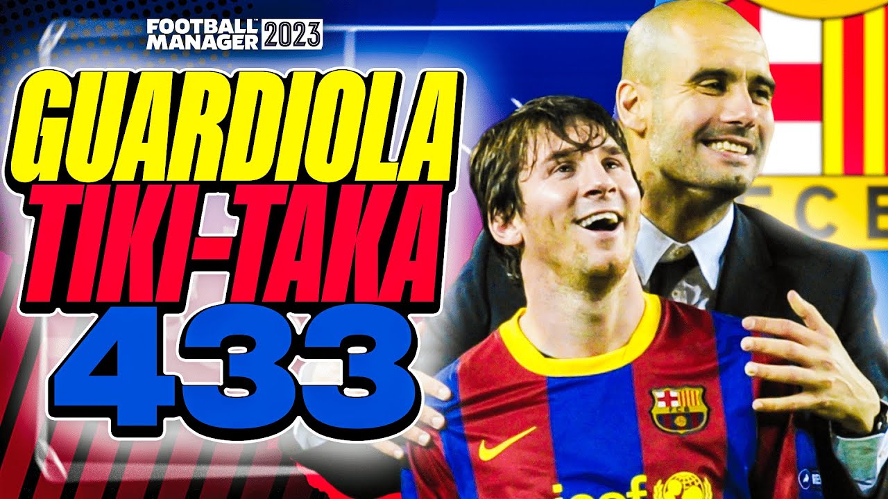 Pep Guardiola's ELITE Barcelona FM23 Tactics! (62% Poss) | Football ...
