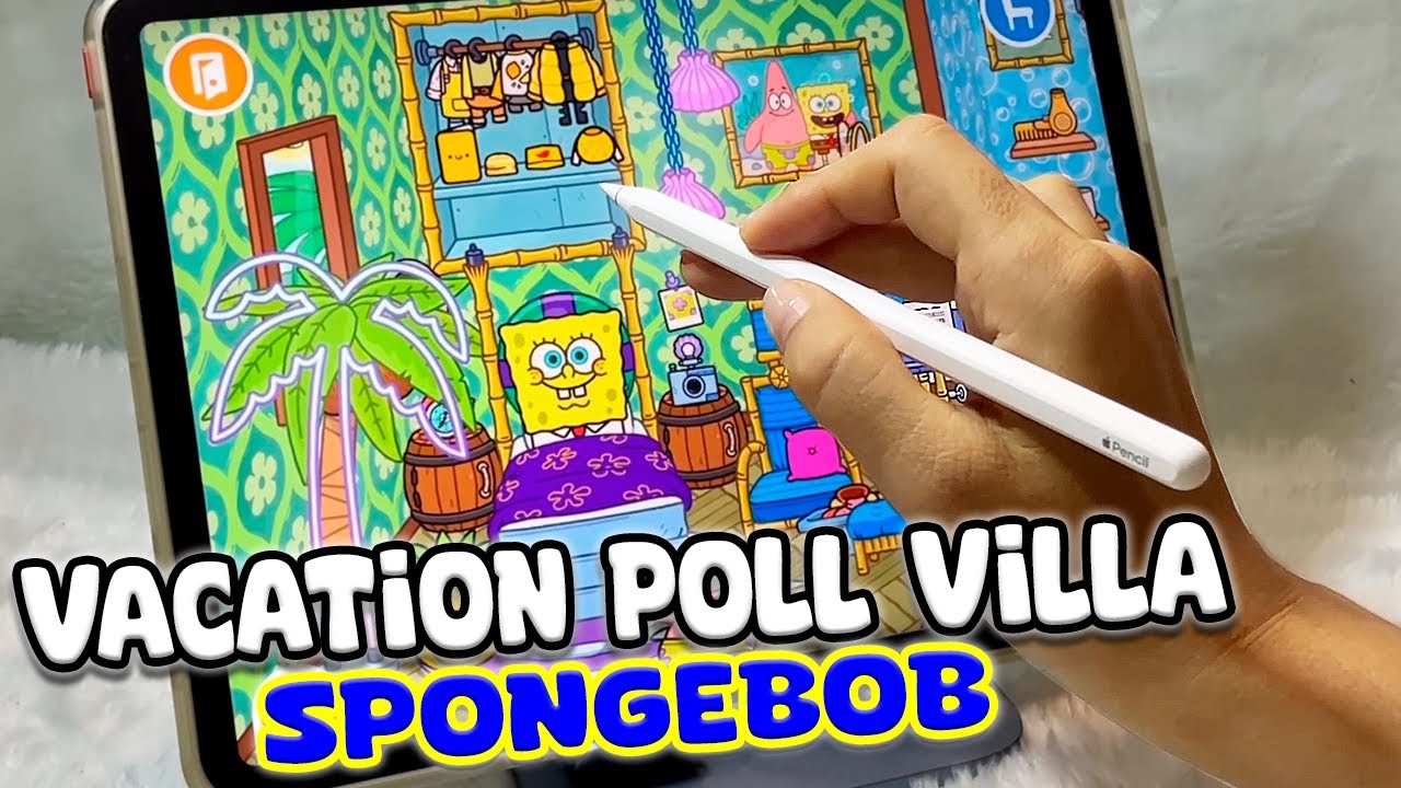 🦩Vacation Pool Villa Idea 🧽 SpongeBob | Design Toca Life World ...