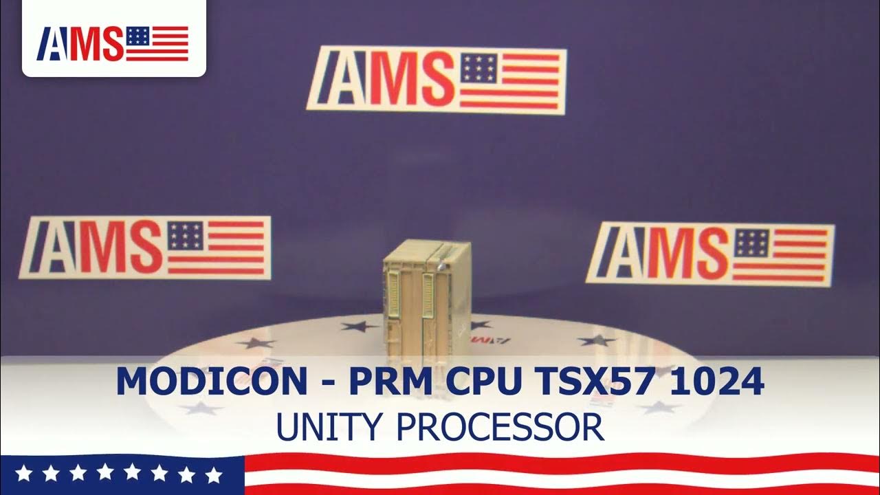 MODICON PRM CPU TSX57 1024 UNITY PROCESSOR - YouTube