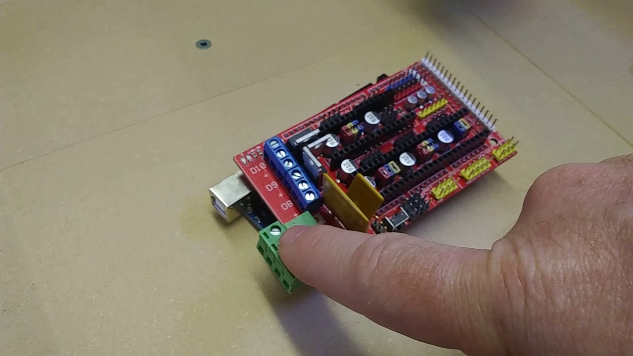MPCNC Arduino connection - YouTube