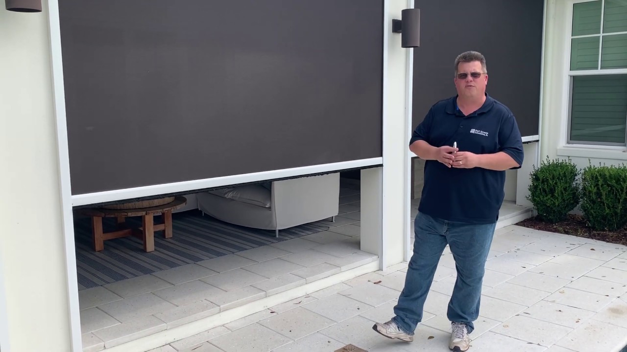 Wind Rating on Outdoor Screens in Central Florida - YouTube